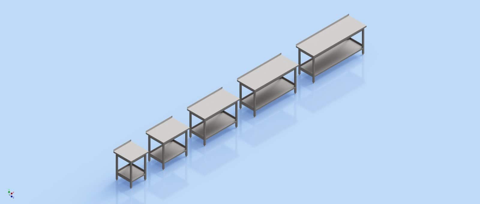 HoReCa Stainless Steel Tables – Product Line 700 | M&A Steel Group
